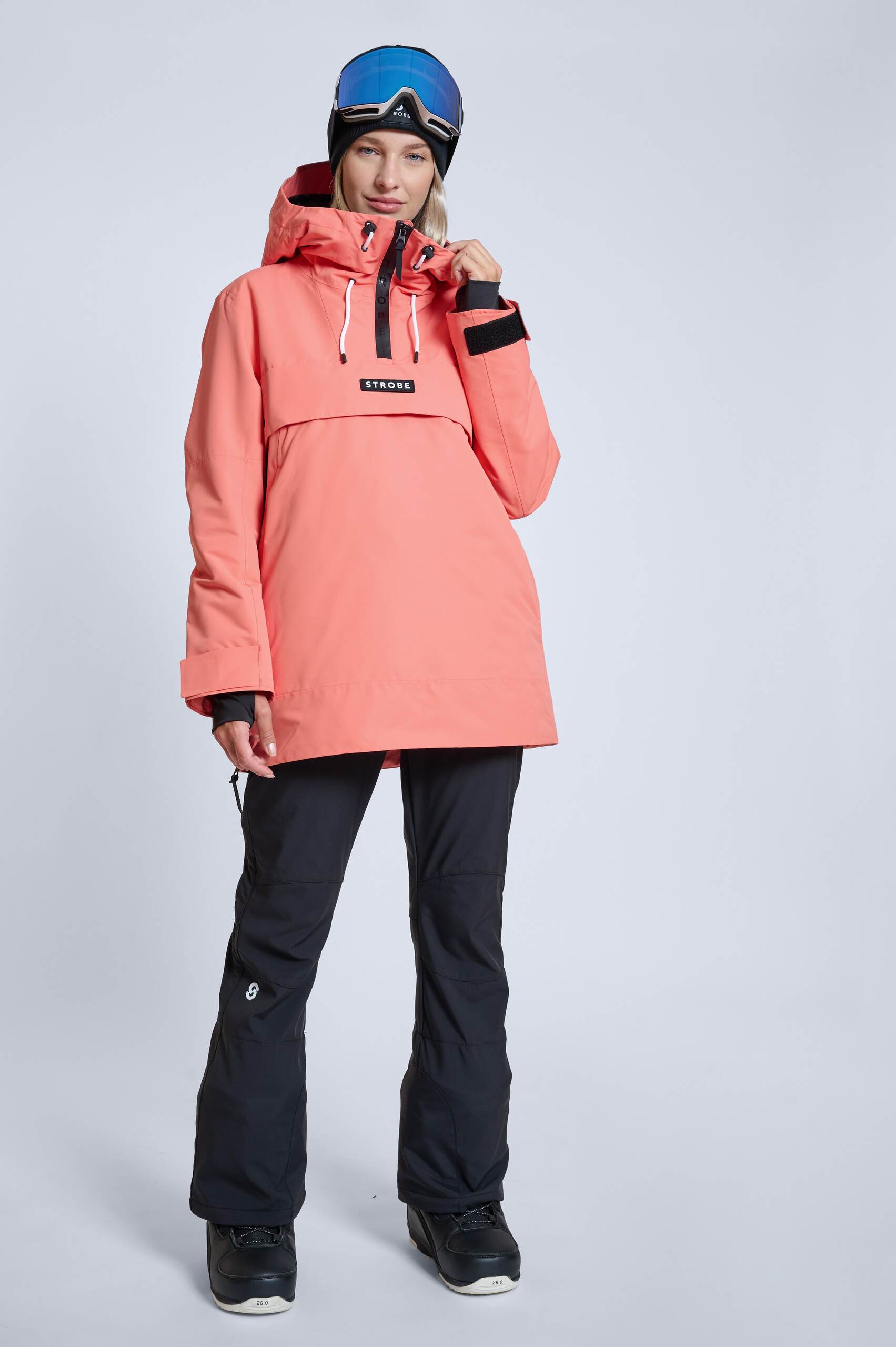 Luna Ski Jacket Coral - Women's - Strobe