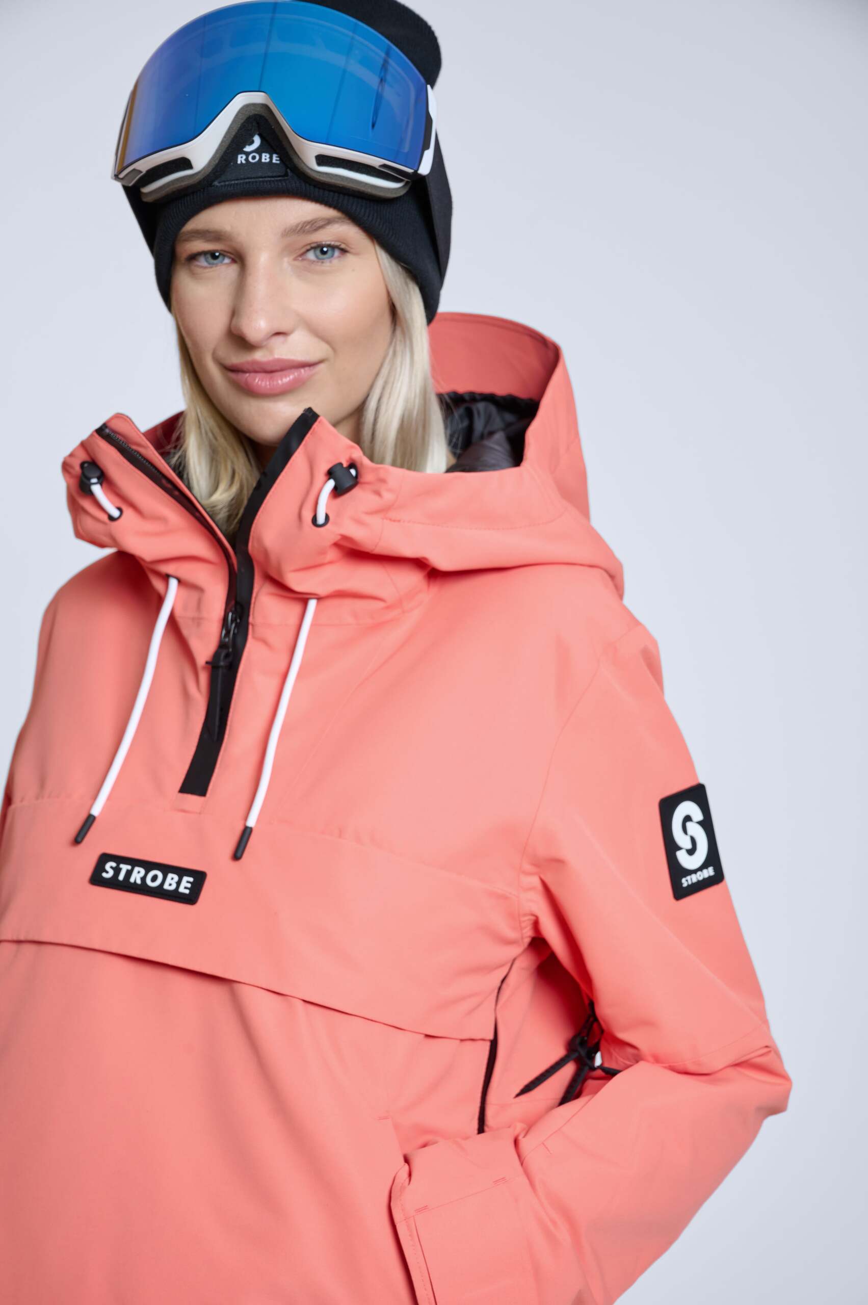 Luna Snowboard Jacket Coral - Women's - Strobe