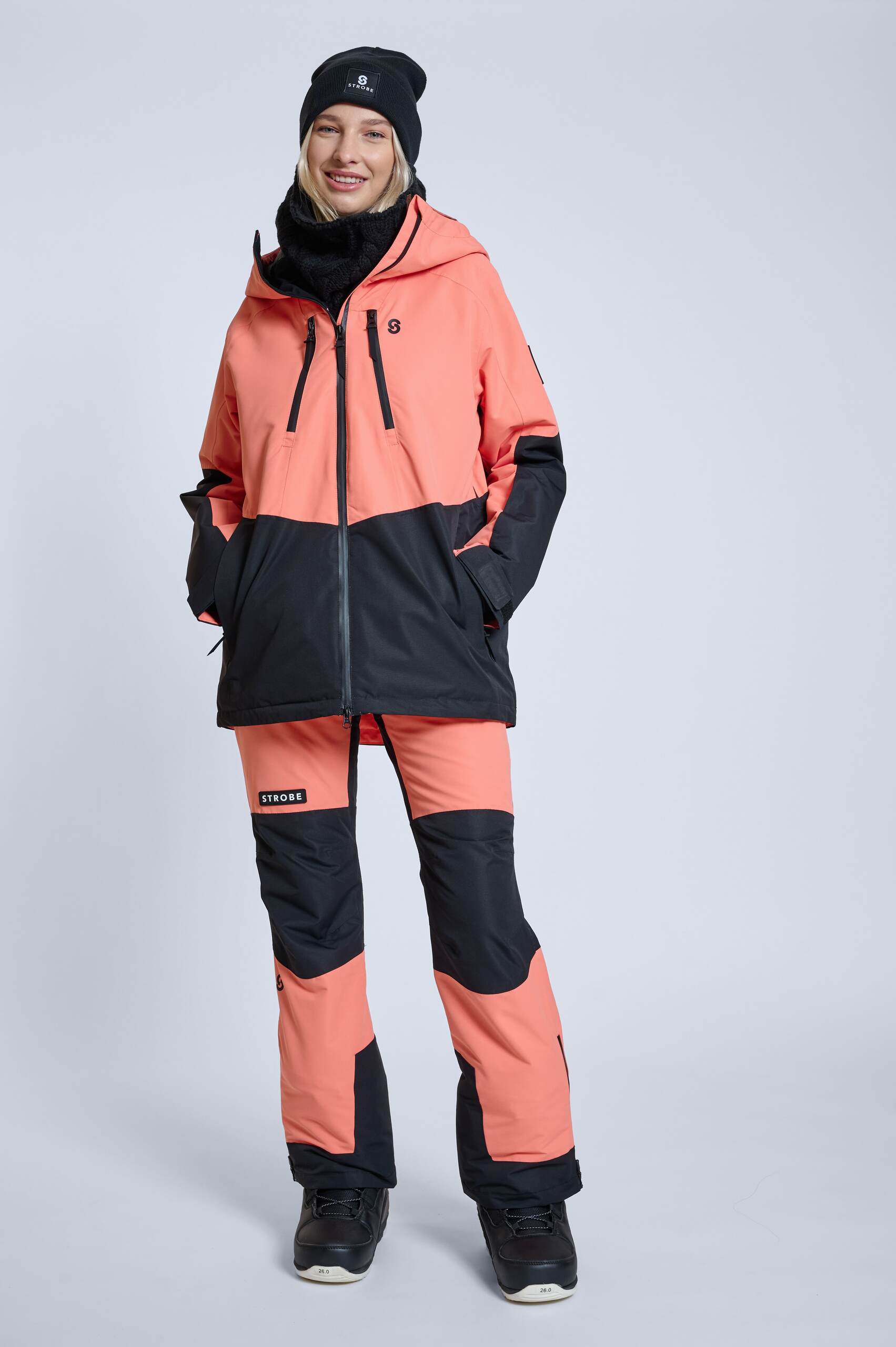 Lynx Ski Jacket Coral - Women's - Strobe