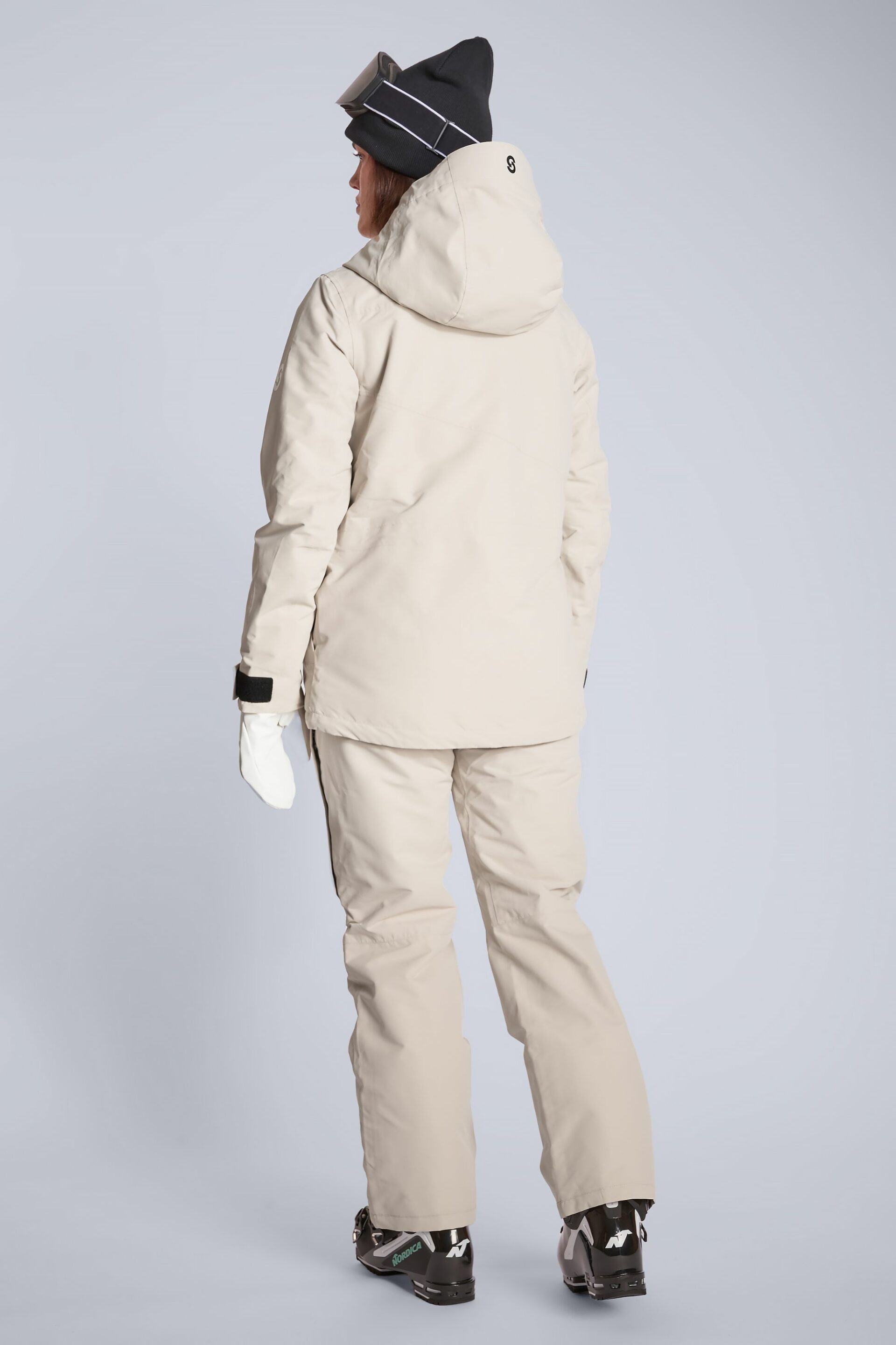 Aura Ski Jacket Lt Beige - Women's - Strobe