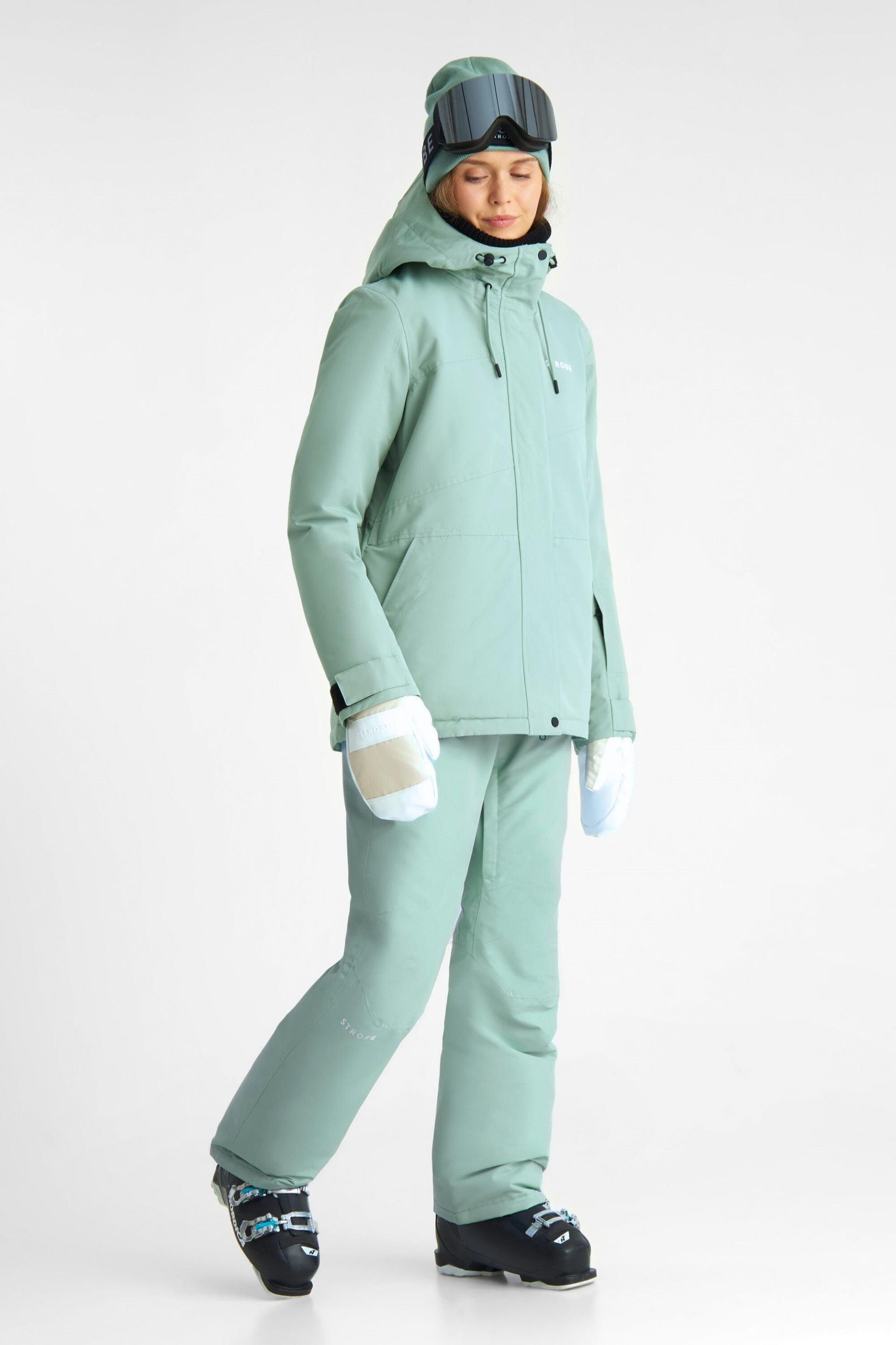 Terra Ski Pants Dusty Green - Women's - Strobe