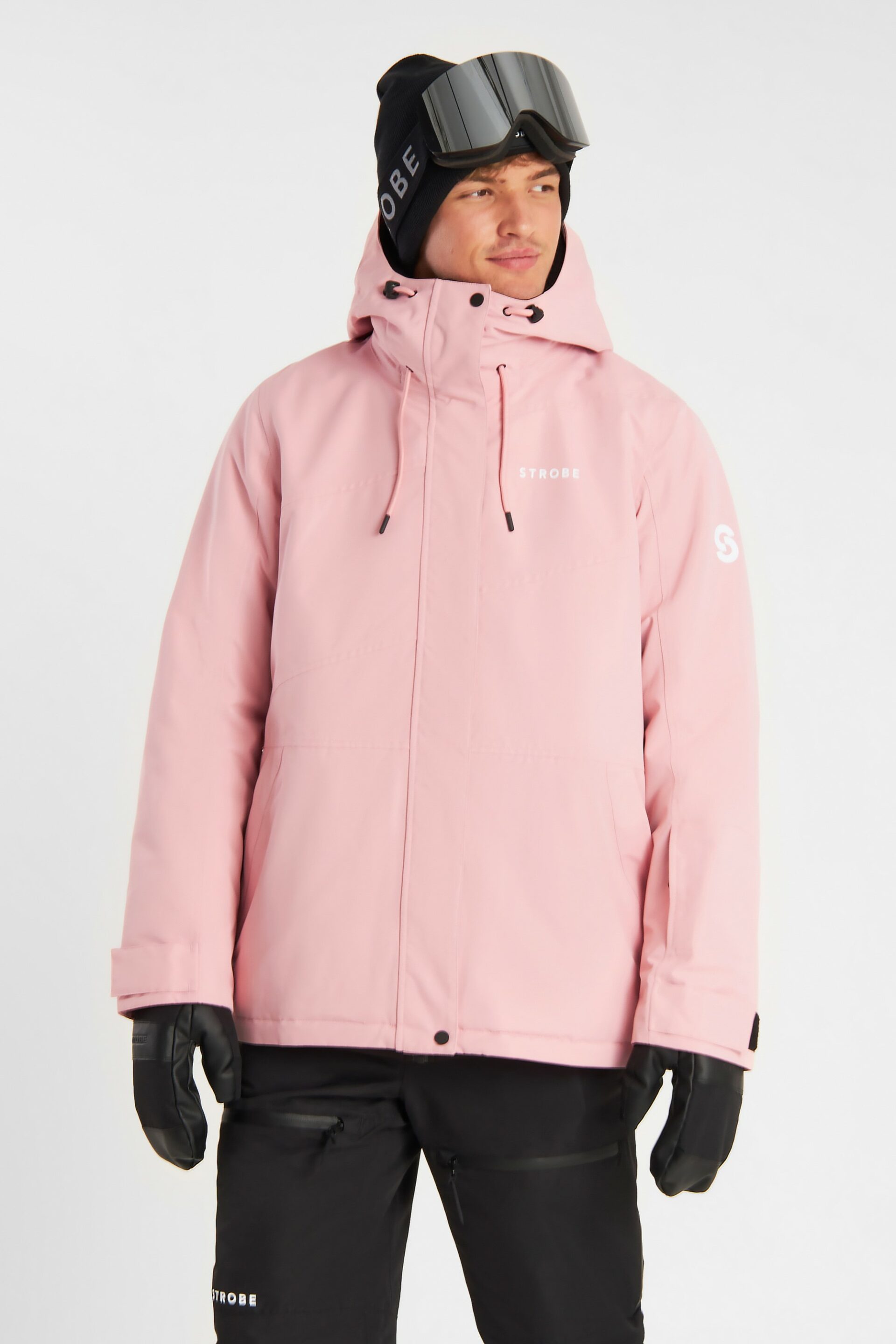 Aura Ski Jacket Sakura Pink - Men's - Strobe